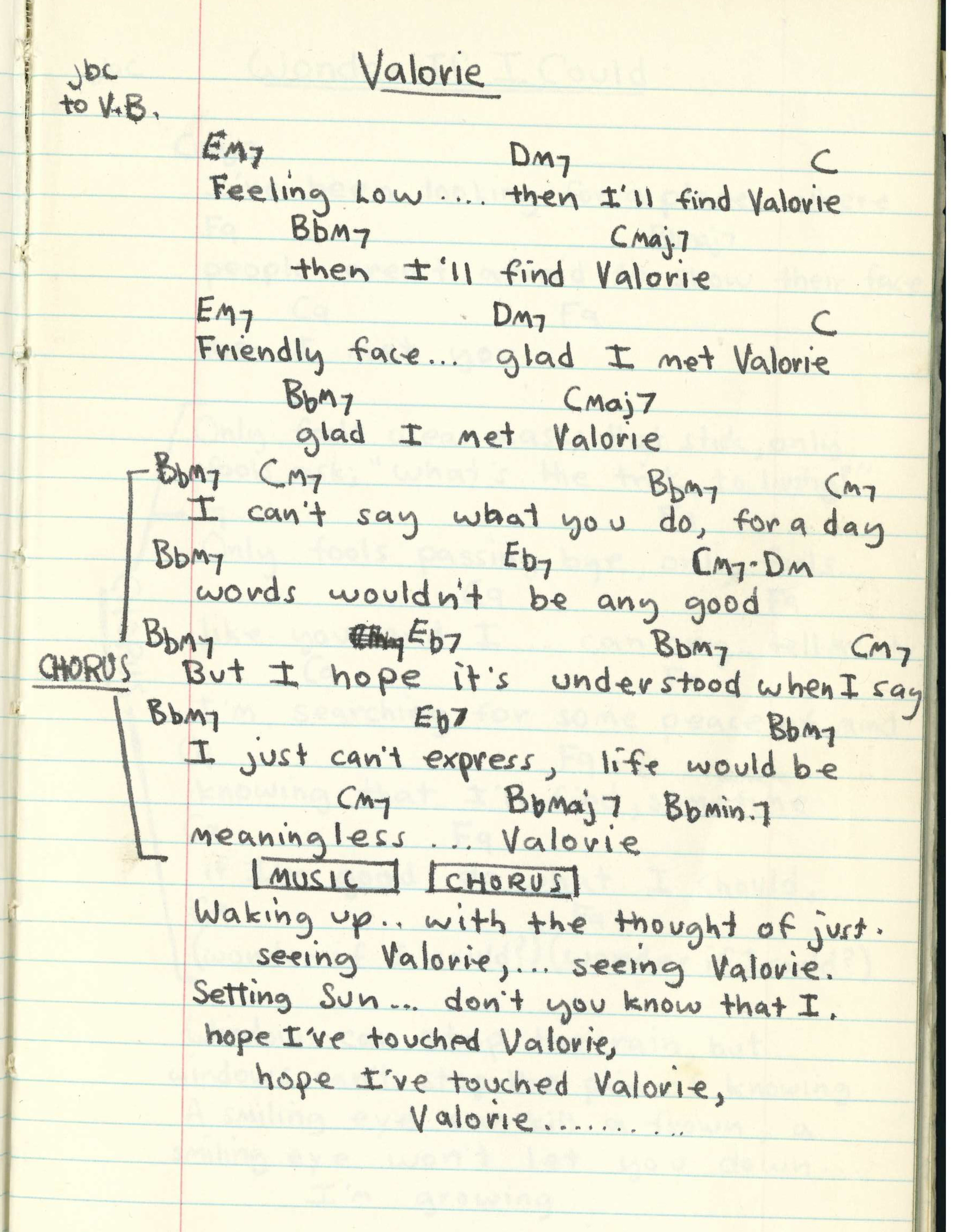 VALORIE – THE LOST POET